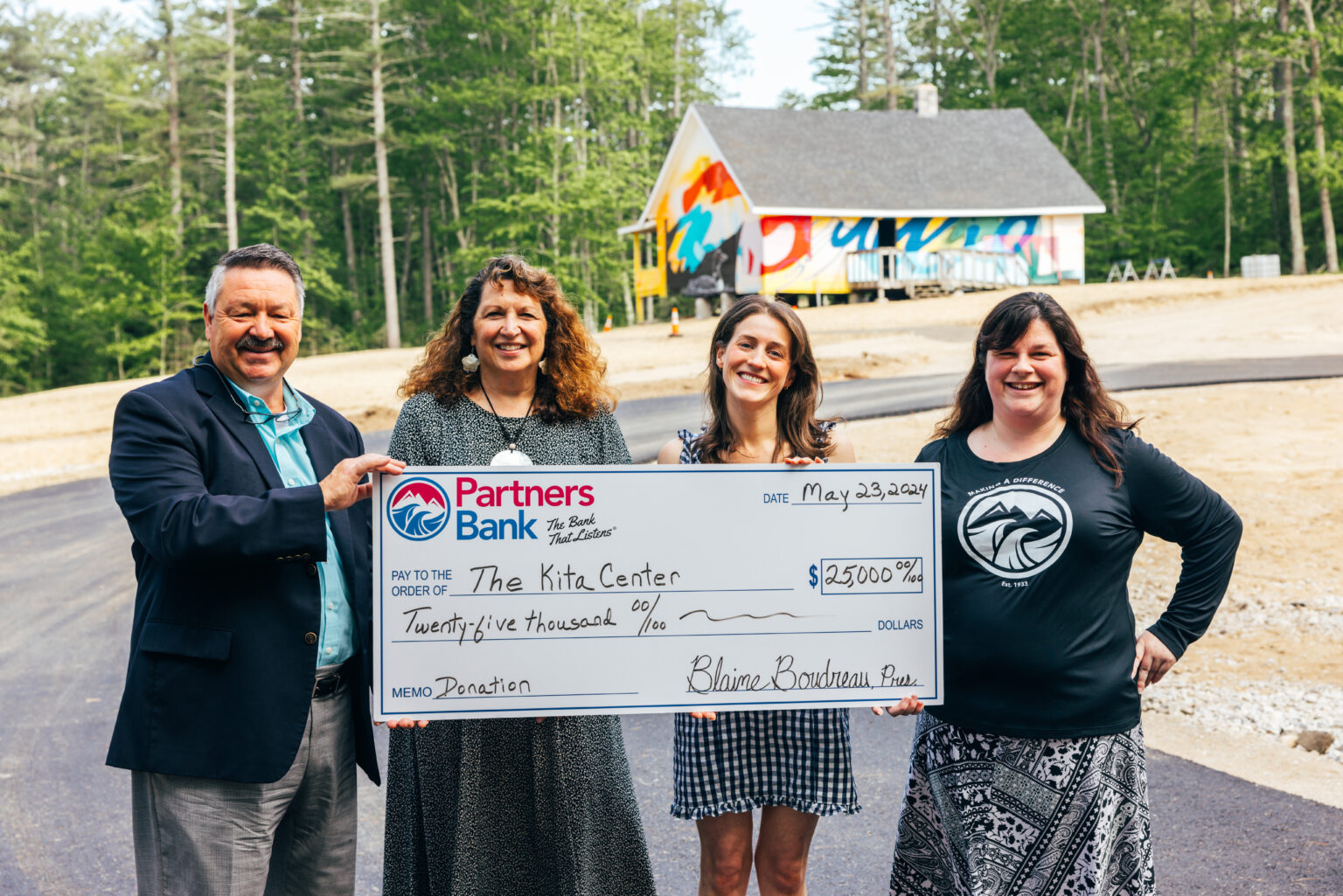 Partners Bank Donates $25,000 to The Kita Center, the Expansion of Camp ...